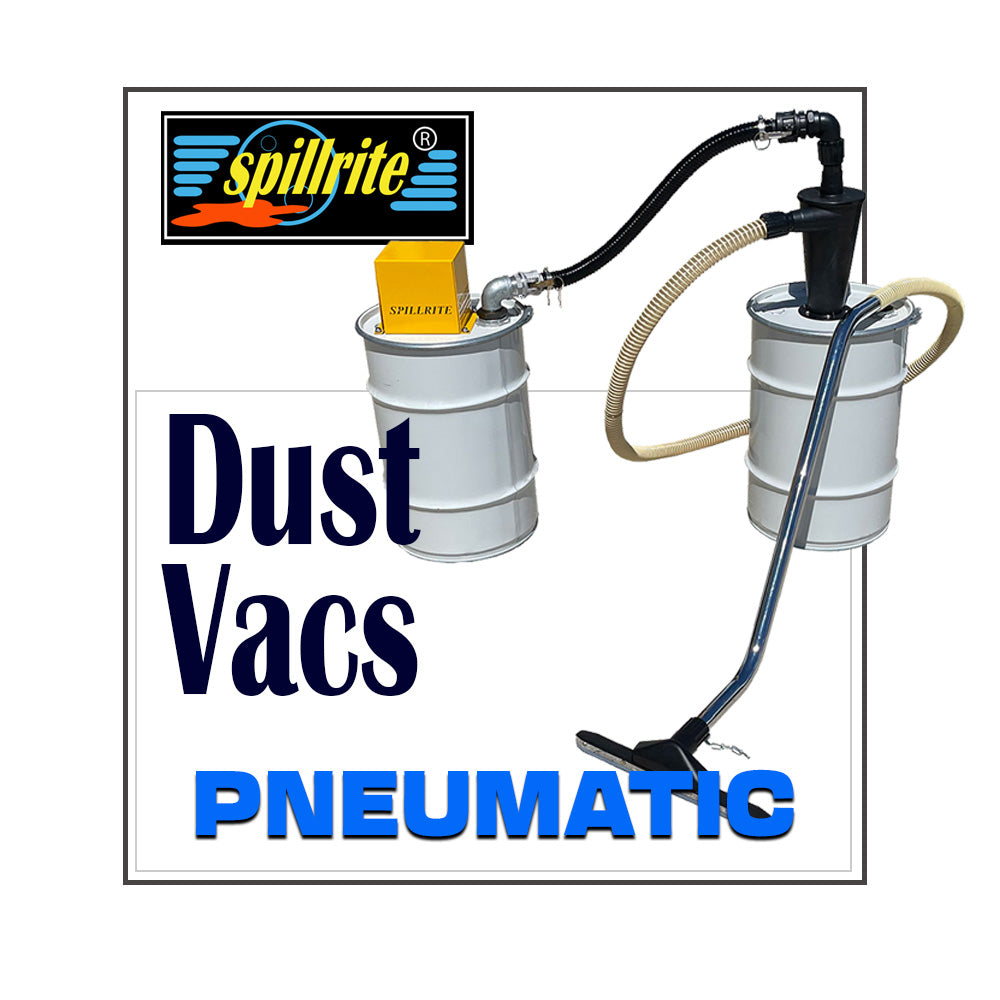 Dust Vacuums – Spillrite - Industrial air operated vacuums