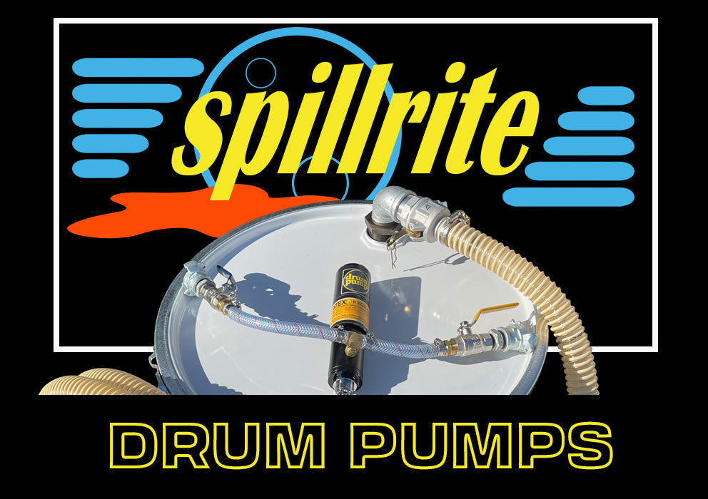 Air operated Drum Pumps – Spillrite - Industrial air operated vacuums